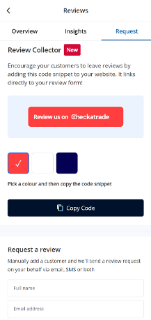 Where can I view my reviews?